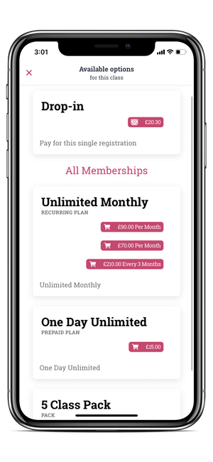 The member app: the quickest way for your customers to book | TeamUp