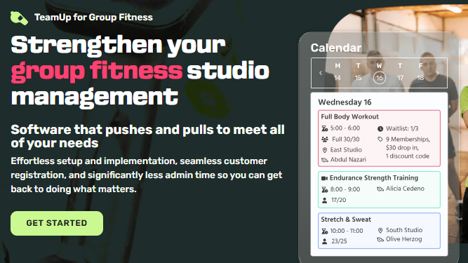 Group Fitness Software | TeamUp